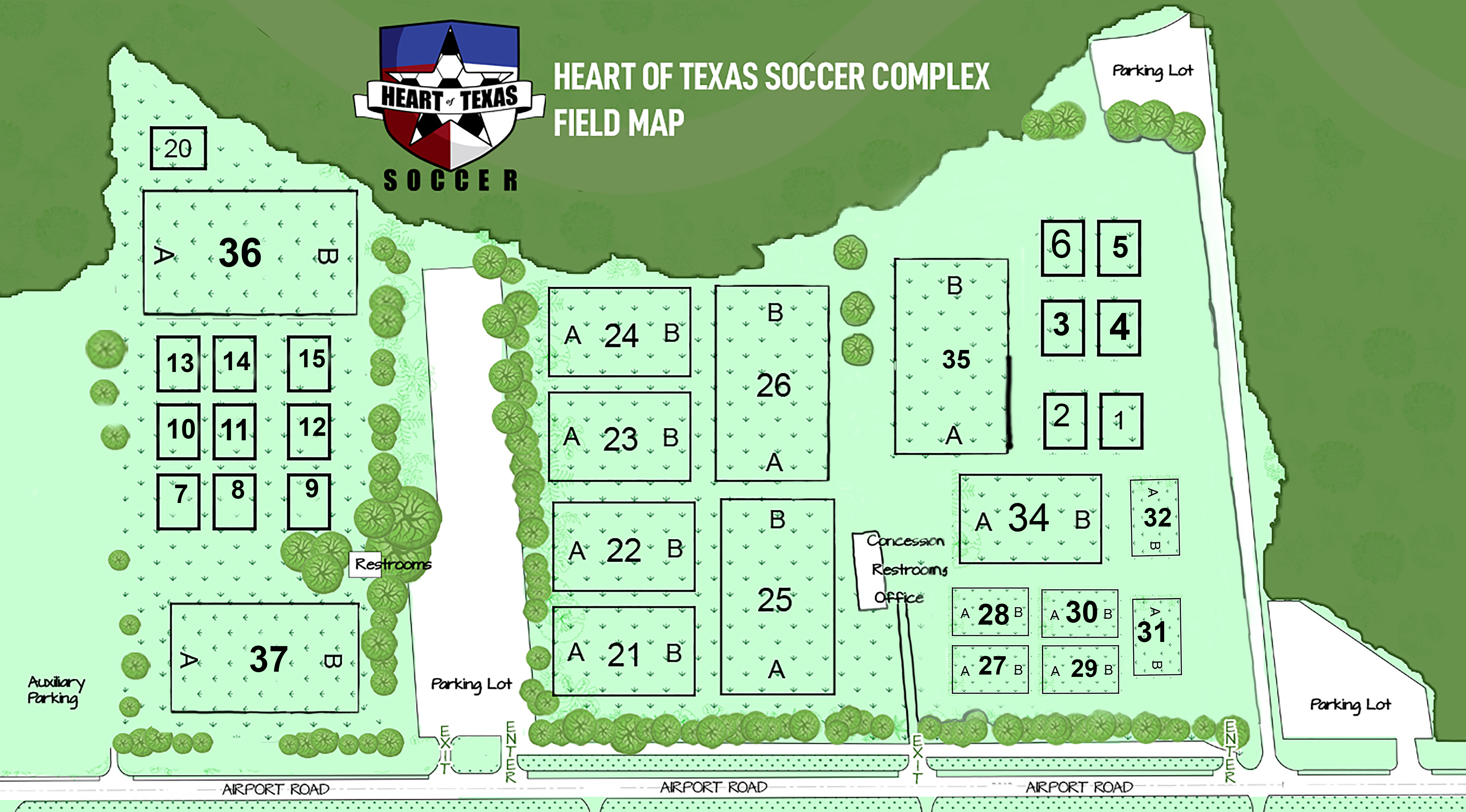 field map | Heart of Texas Soccer Association
